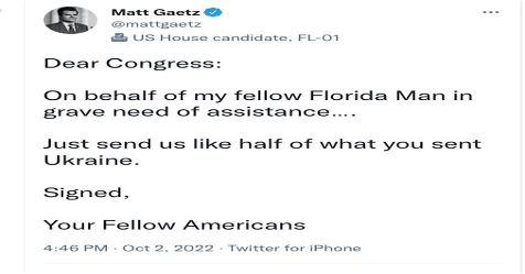 Dear President Commie