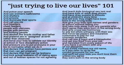 Just Trying To Live Our Lives