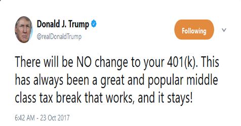 Thank You President Trump