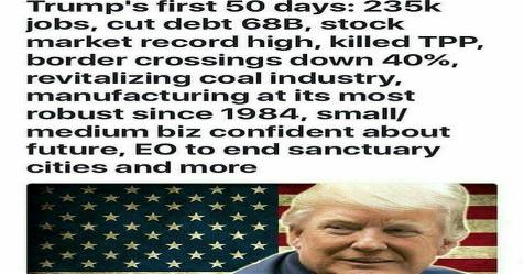 The First 50 Days Winning Bigly